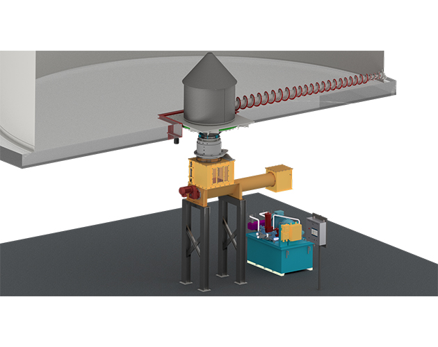 Cantilever Sweep Auger- COFCO E&T Zhengzhou